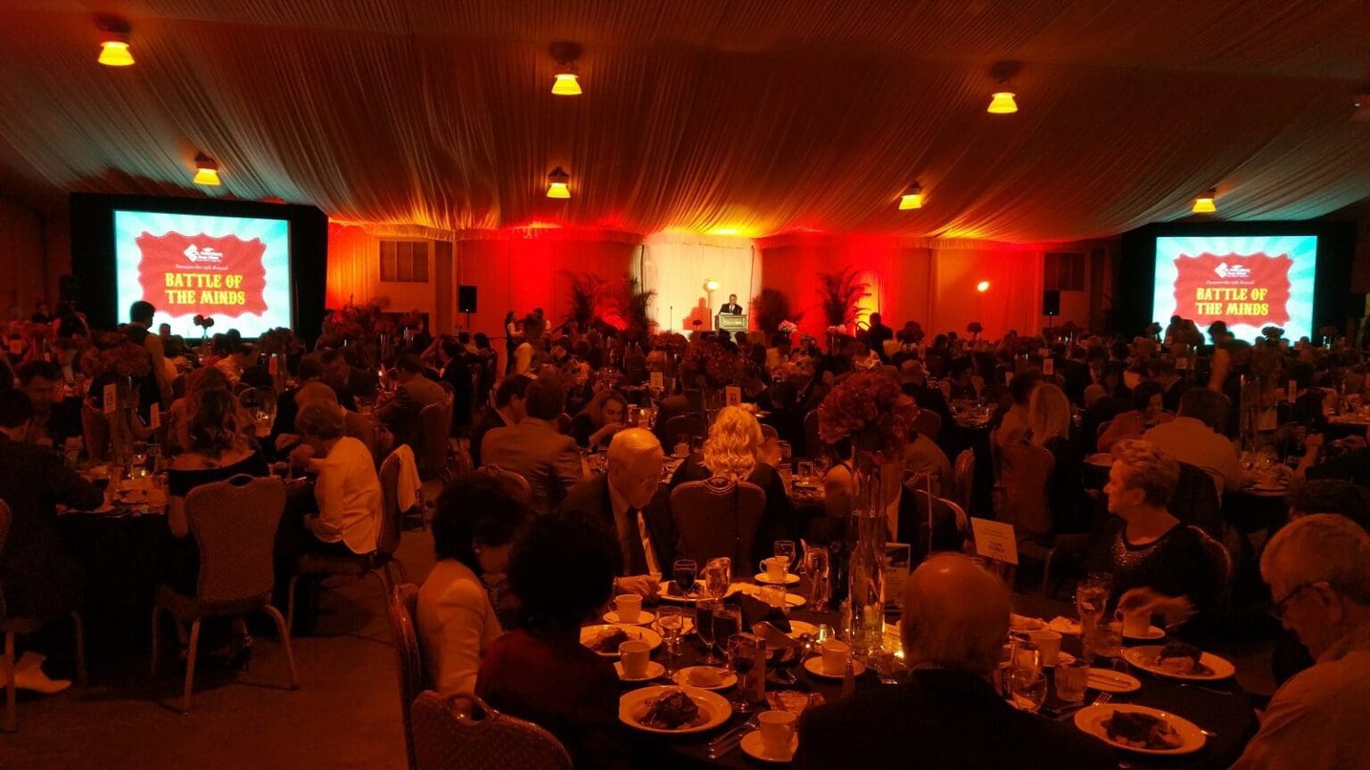 Black Tie Productions: A large banquet hall buzzes with excitement as ...